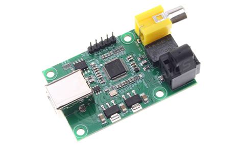 Digital Interface Module Usb To Spdif Coaxial Optical I2s Sa9227 32bit 384khz Dsd256 Ac3 Dts