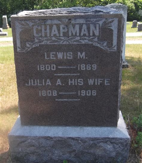 Lewis Marston Chapman 1800 1869 Find A Grave Memorial