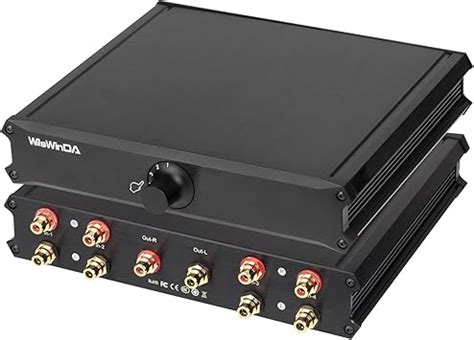 Amazon Com In Out Pro RCA Audio Switch Box Audio Converter Channels In Out HiFi