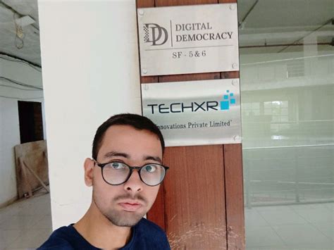 Dhruva Bhattacharya On Linkedin Day 1 At Techxr Innovations Private