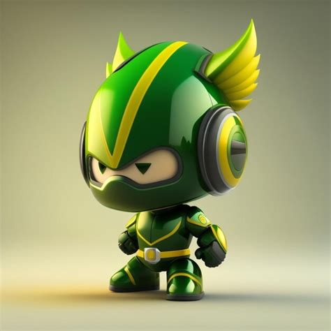 Premium Photo Set Of Cute Robot Ai Character With Circuits Background