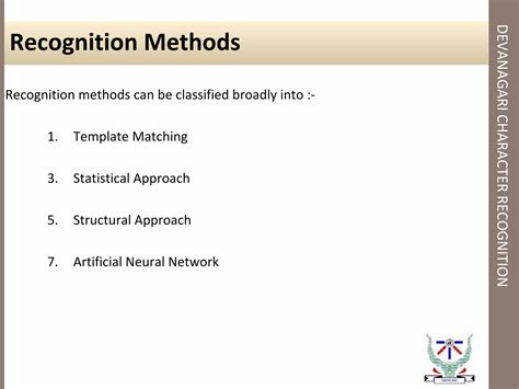 Devanagari Character Recognition Ppt