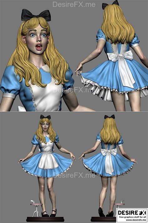 Desire Fx 3d Models Alice 3d Print Model Stl