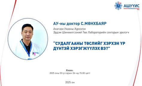 СУДАЛГААНЫ Анагаахын Шинжлэх Ухааны Үндэсний Их Сургууль Facebook