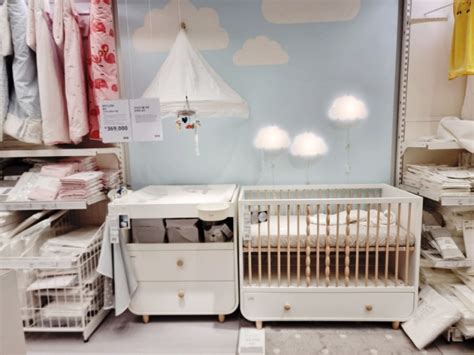 이케아 아기침대 기저귀교환대 아기방 인테리어 구경하기 네이버 블로그