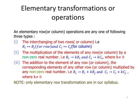 Inverse Of Matrix Pdf