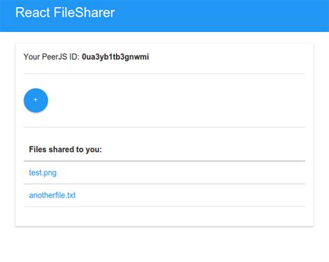 Build A Peer To Peer File Sharing Component In React And Peerjs Peer