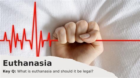 Ks34 Medical Ethics Euthanasia Lesson 4 Teaching Resources