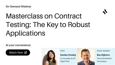 Contract Testing Masterclass