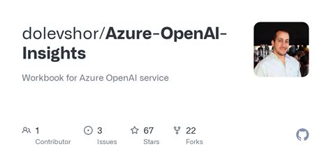 Github Dolevshorazure Openai Insights Workbook For Azure Openai Service