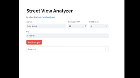 Pedro Sanchez Alvarez On Linkedin Python Streamlit Geocode