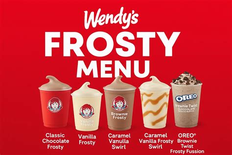 Wendys Frosty Menu 2026 With Flavors Prices And Calories
