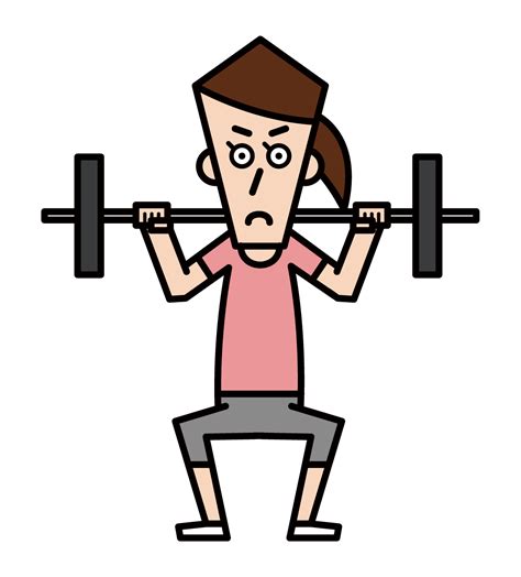 피트니스 자전거에서 운동하는 사람 여성의 그림 무료 일러스트 소재집 Kukukeke