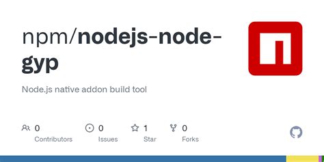Github Npmnodejs Node Gyp Nodejs Native Addon Build Tool