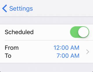 Automatically Mute Your IPhone At Night