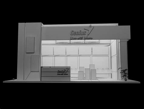 부스 전시 스탠드 A44 3d 모델 29 Unknown Dxf Fbx Obj 3ds Max Free3d