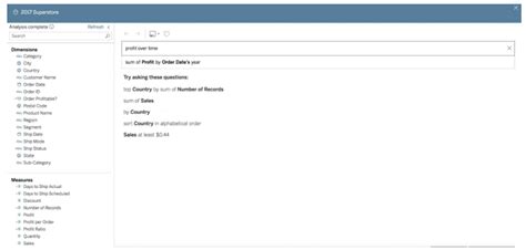 Tableau Ask Data Phân Tích Dữ Liệu Của Bạn Bằng Ngôn Ngữ Tự Nhiên