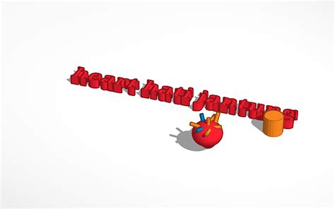 3d Design Heart Tinkercad