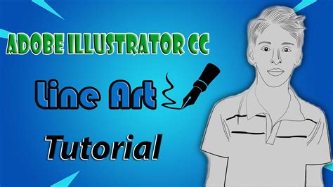Adobe Illustrator CC Line Art Tutorial YouTube