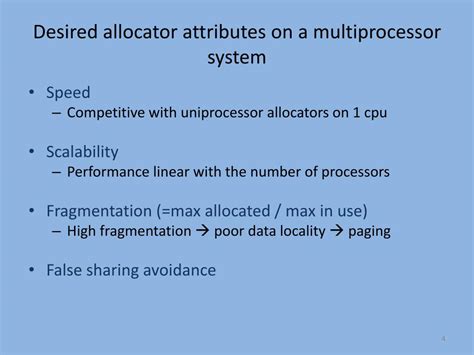 Ppt Hoard A Scalable Memory Allocator For Multithreaded Applications Powerpoint Presentation