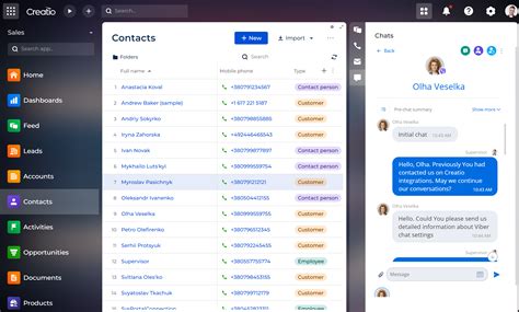 Mastercrm E Chat Integration For Creatio Creatio Marketplace