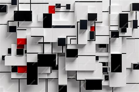 Premium Ai Image A Creative Beautiful Colorful Abstract Rectangles Background Design Ai Generated