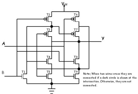 Construct A Table That Gives The On Off Status Of Each Transistor Inthe Circuit Above For All