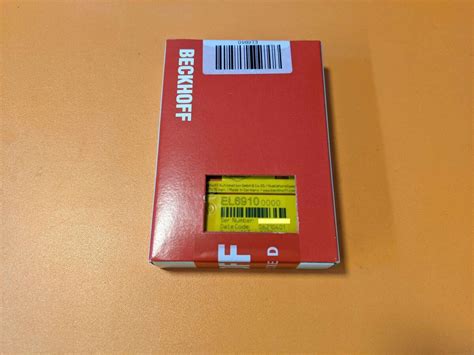 Beckhoff El6910 Twinsafe Logic Profisafe Master And Slave Support Ne