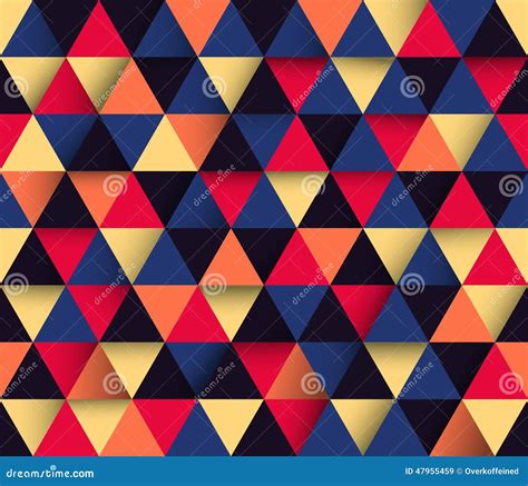 Vector Triangular Abstract Geometric Background