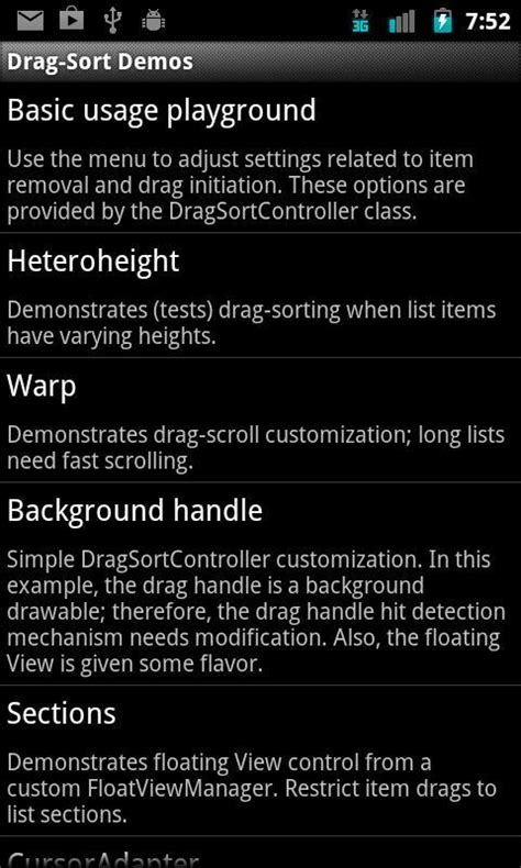 Drag Sort Demos Apk For Android Download