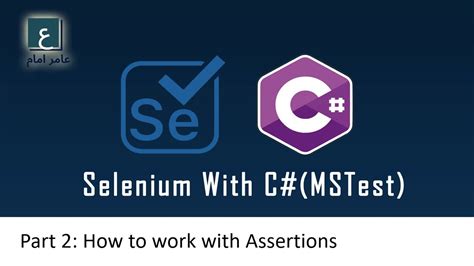 Selenium Part2 How To Work With Assertion Youtube
