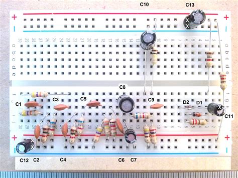 How To Connect A Capacitor To A Breadboard