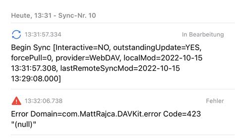 Nextcloud Webdav Sync 423 Error Rnextcloud