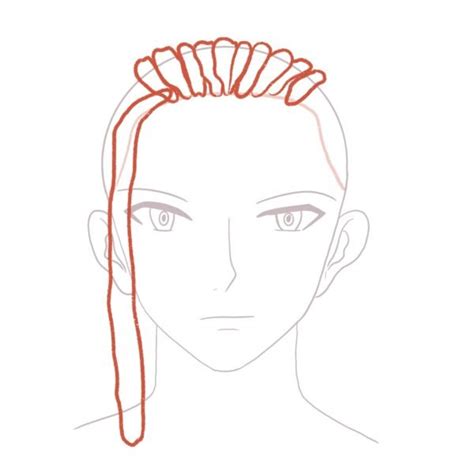 How To Draw Anime Dreads Male Draw Cartoon Style