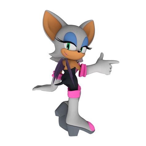 Rouge The Bat Render By Detexki99 On Deviantart Rouge The Bat Me As A Girlfriend Deviantart