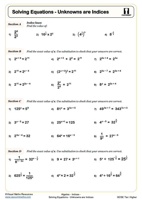 Laws Of Indices For Maths Simplified Rules With Clear Examples