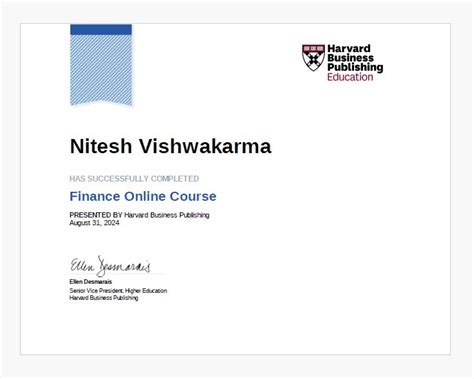 nitesh vishwakarma on linkedin finance hbs professionalgrowth