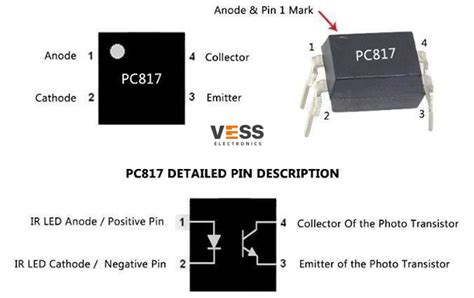 How Does Pc817 Optocoupler Work Datasheet Pinout Equivalent How Does Pc817 Optocoupler Work Datasheet Pinout Equivalent