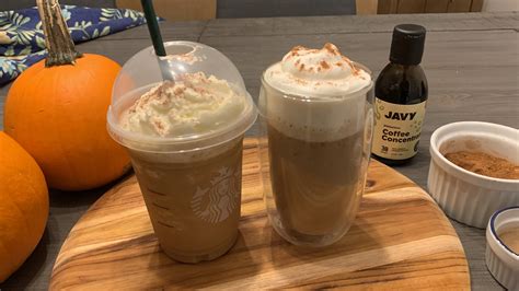 Starbucks Pumpkin Spice Latte Frappuccino At Home — Cooking With Anadi