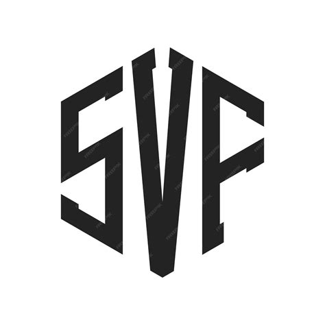 Premium Vector Svf Logo Design Initial Letter Svf Monogram Logo Using