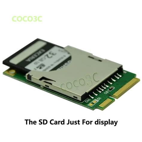 Free Shipping Sd Sdio Sdhc Sdxc Card To Mini Pcie Card Mmc To Mini Pci
