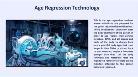 Age Regression Technology This Is The Age Regression Machine Where Individuals Are Prepared For