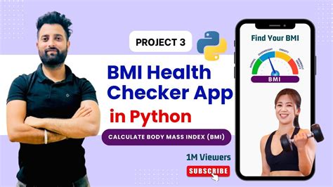 Build A BMI Health Checker App With Python Complete Tutorial With UI Healthapp