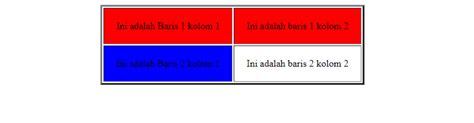 Lengkap Cara Membuat Tabel Di HTML Dengan Mudah