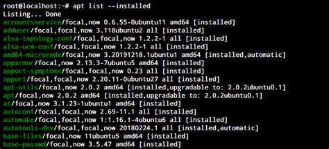 How To Use The Apt Command To List Installed Packages On Ubuntu Linuxfordevices