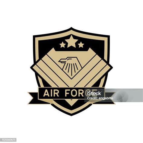 흰색 배경에 고립 된 육군 배지 아이콘 구조에 대한 스톡 벡터 아트 및 기타 이미지 구조 군사 기 Istock