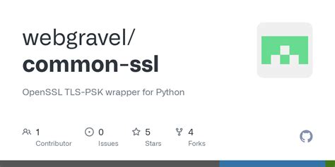 github webgravel common ssl openssl tls psk wrapper for python