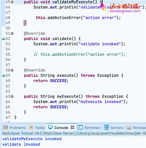 Struts2的action中自定义方法的输入校验 灯塔下的守望者 博客园