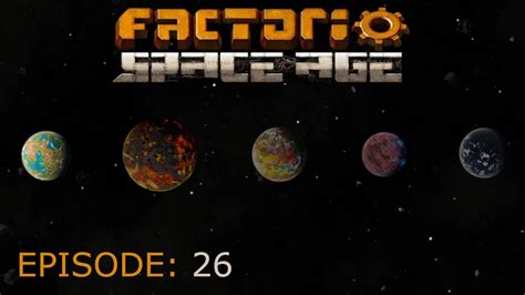 Leading A Robot Army Factorio Space Age 26 Youtube