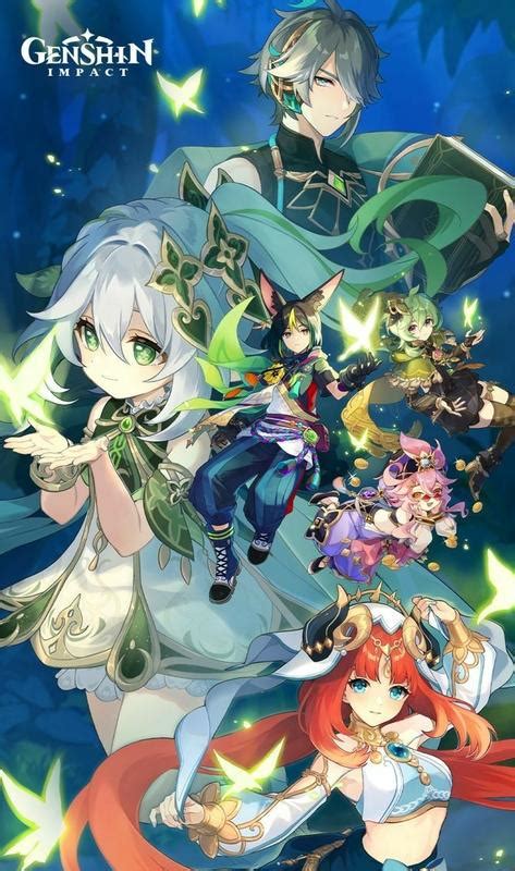 Genshin Impact постер аниме — цена 35 грн в каталоге Календари Купить товары для дома и быта
